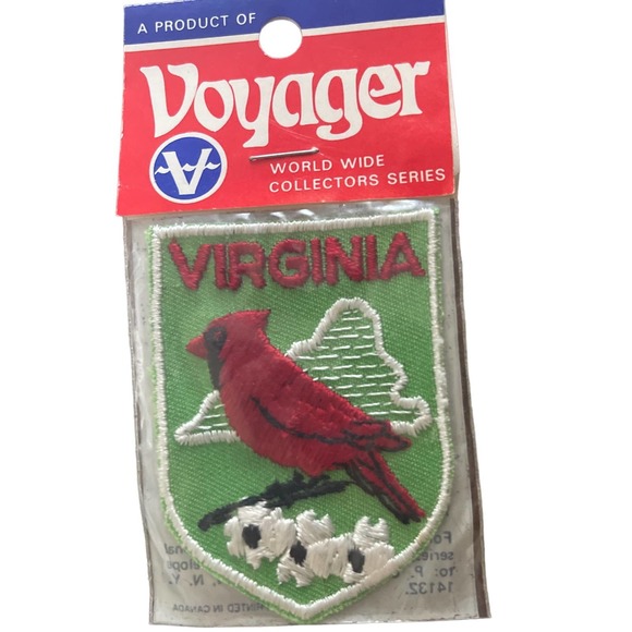 Unknown | Other | Vintage Virginia State Bird Voyager Originals Patch ...